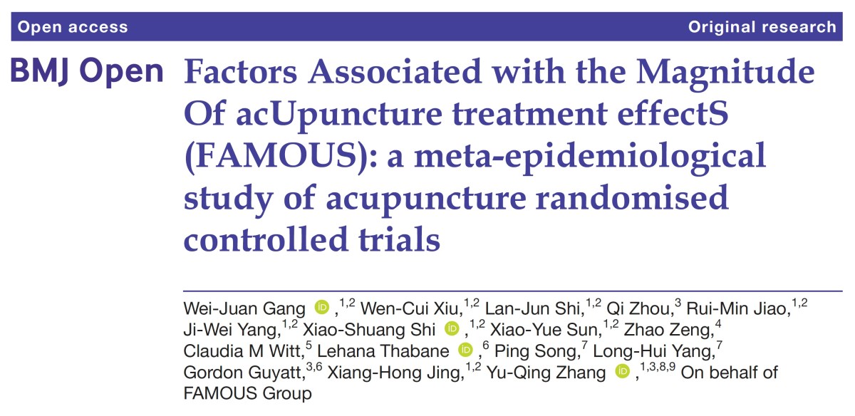The FAMOUS study 2022 – The BMAS Blog